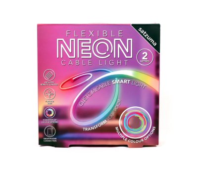 Neon Flexi Cable Light 2M | Waterstones