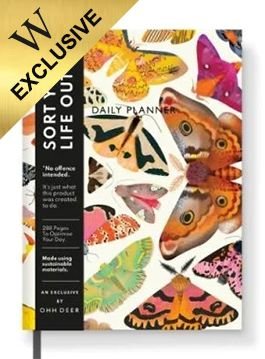 Kaleido Butterflies Daily Planner | Waterstones
