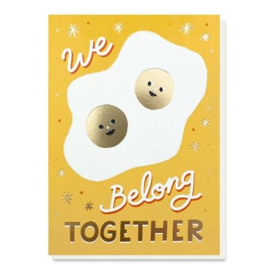 Better Together Eggs Greeting Card | Waterstones