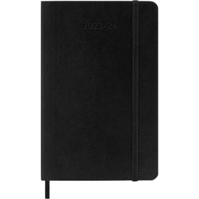 Moleskine Black Weekly 18M Soft Pckt Diary 2023-2024 | Waterstones
