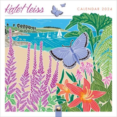Kate Heiss Wall Calendar 2024 (Art Calendar) by Flame Tree Studio ...