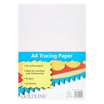 Exaclair A4 Tracing Paper Pack of 25 | Waterstones
