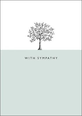 With Sympathy Tree Card | Waterstones