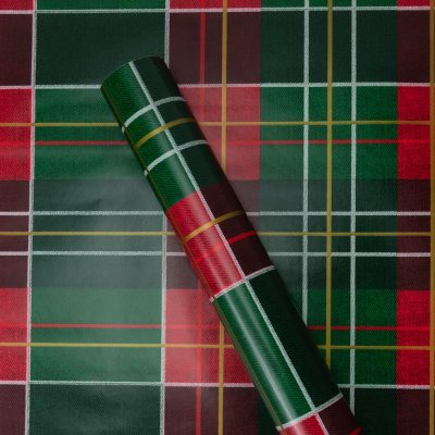 Red/Green Tartan 3M Roll Wrap | Waterstones
