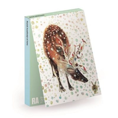 ra wildsmith deer in snow wallet x10 | Waterstones