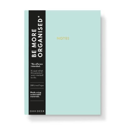 Pastel Blue A5 Linen Notebook | Waterstones