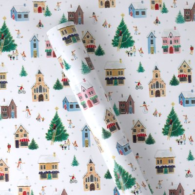 Winter Scenes 3M Roll Wrap | Waterstones