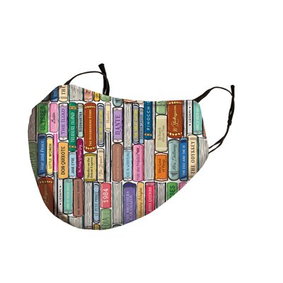 Book print washable face mask | Waterstones